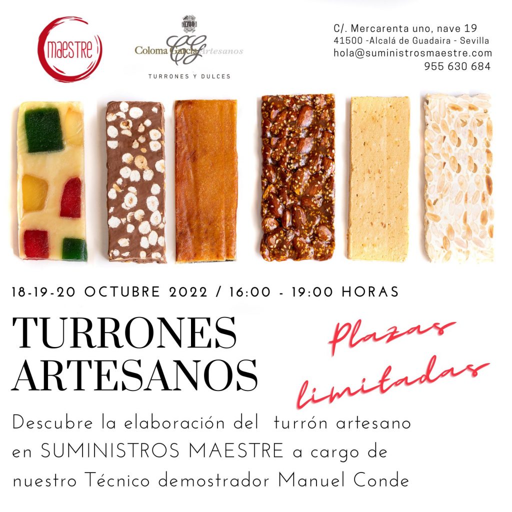 DESCUBRE LA ELABORACIÓN DEL TURRÓN ARTESANO - Suministros Maestre